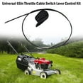 Lawn Mower Throttle Cable Replacement Lawnmower Universal Throttle ...