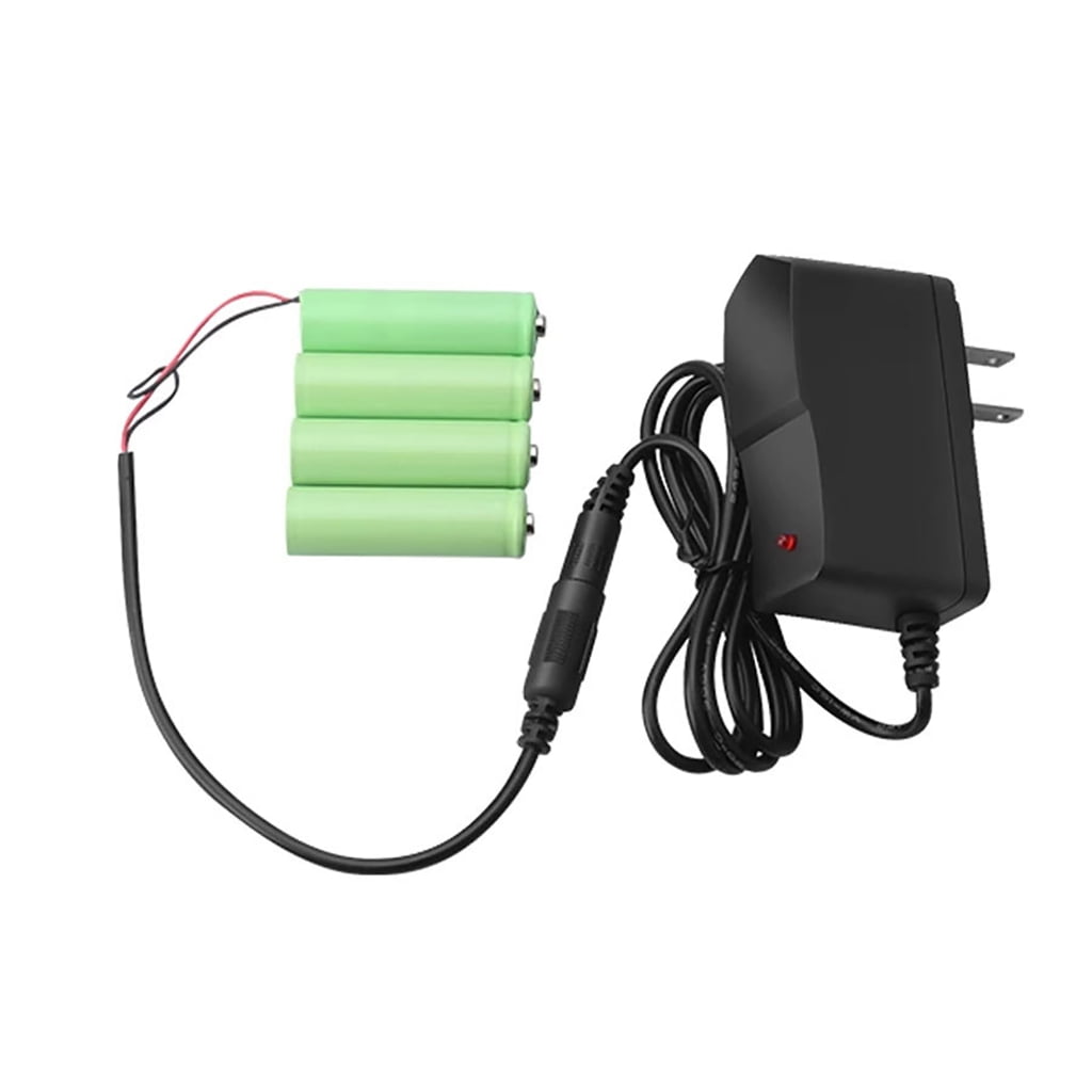 Universal 6V AC100V-240V Battery Power Adapter For 4x1.5V Battery ...