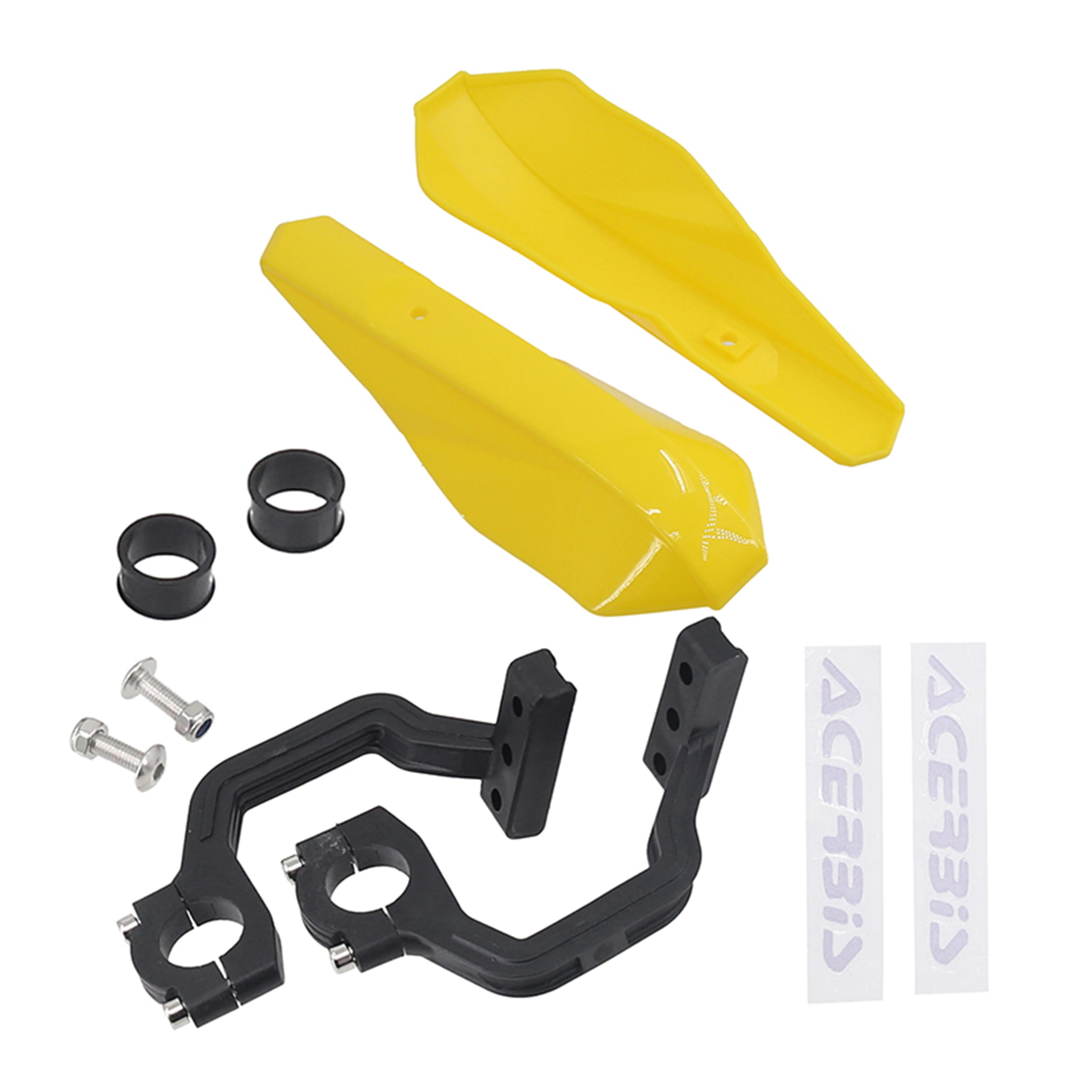 Universal 7/8" 22mm and 1 1/8" 28mm Handle Bar Hand Guards CNC Bracket ...