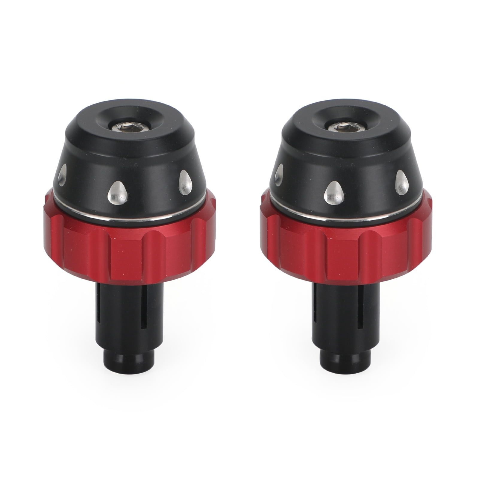 Universal 7/8" CNC Bar End Weight Red For Motorcycle 465grams - Walmart.com
