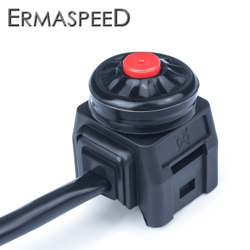 Universal 7/8 inch 22mm Motorbike Switch Handlebar Motorcycle Kill Stop ...