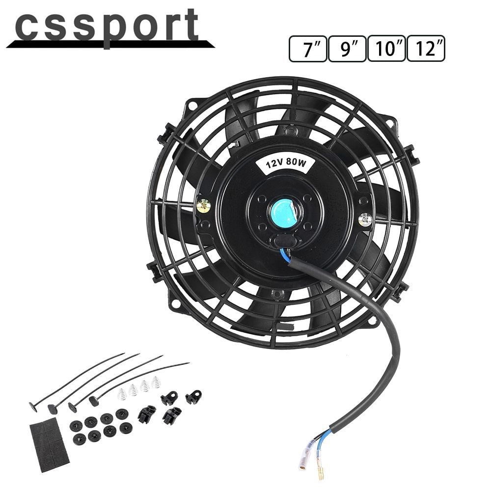 Universal 7/9/10/12 Inch 12V 80W 2100RPM Car Air Conditioning ...