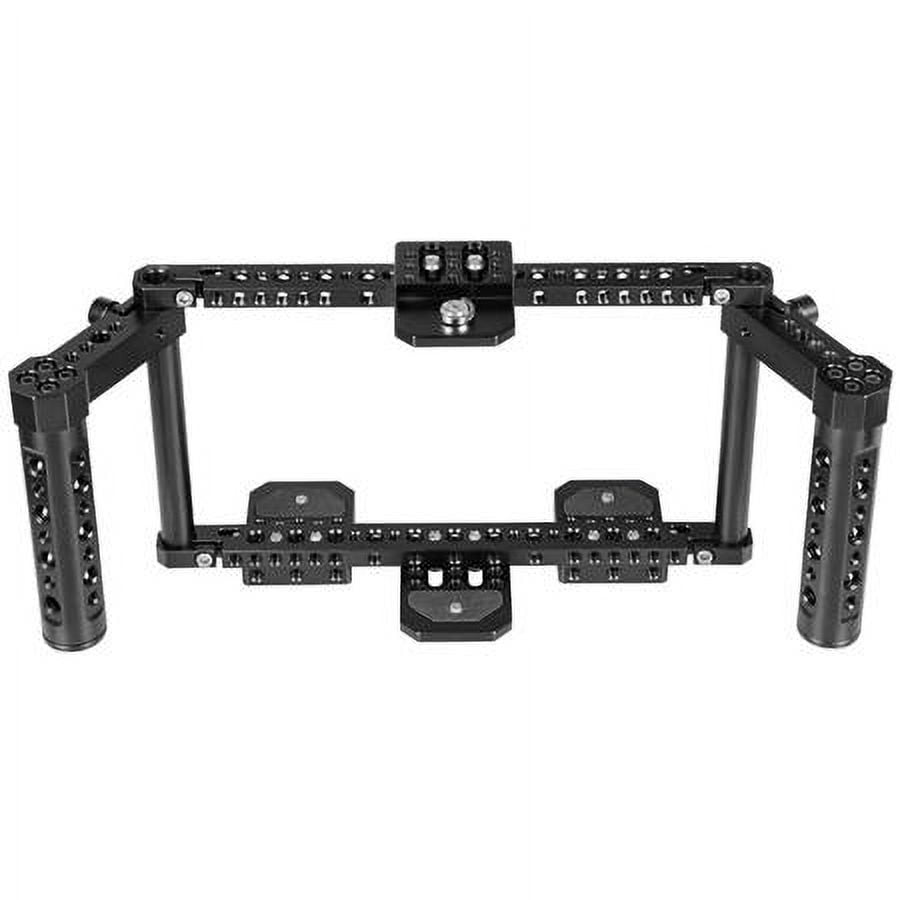 Universal 7" Camera Monitor Cage Kit with Dual Cheese Handles - Walmart.com