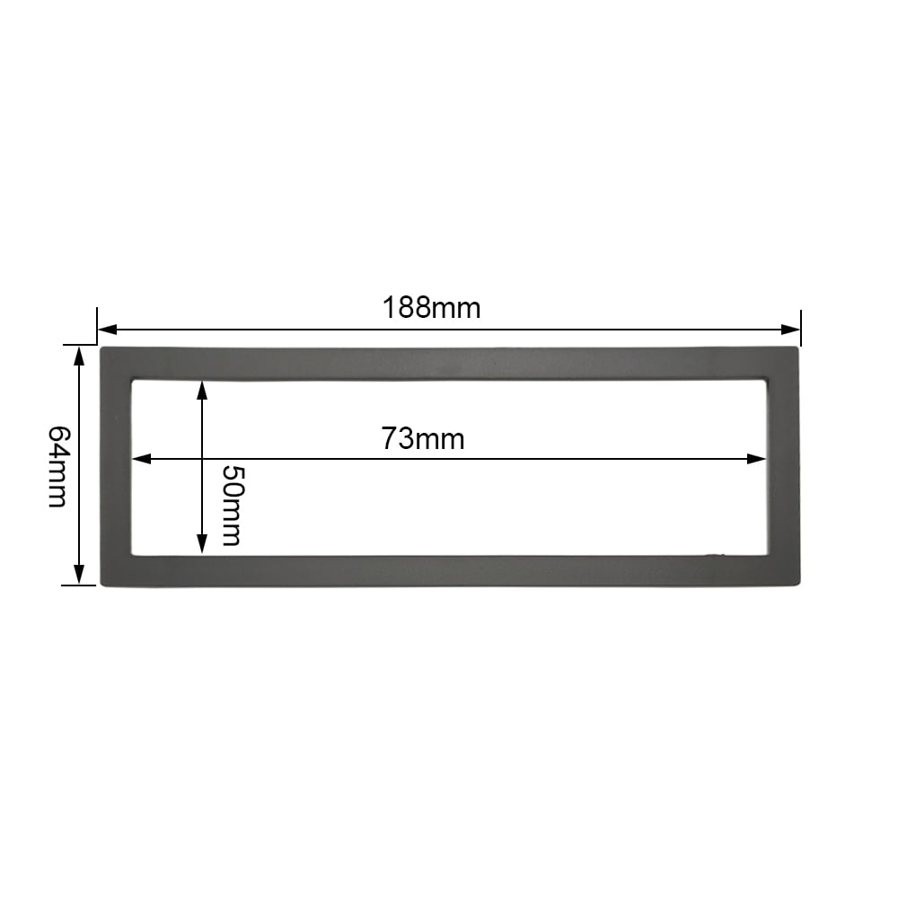 Universal 7 Inch 2Din Stereo Car Audio Frame Auto Radio Android Player ...