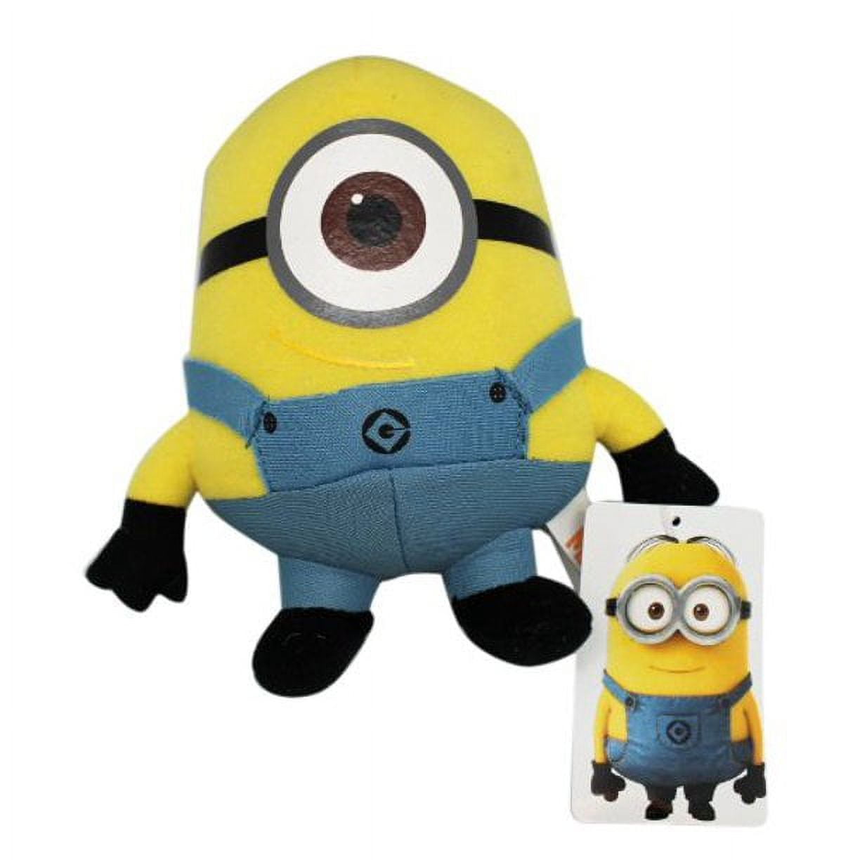 Universal 7" Despicable Me One Eye Minion Soft Gru Plushie Toy ...