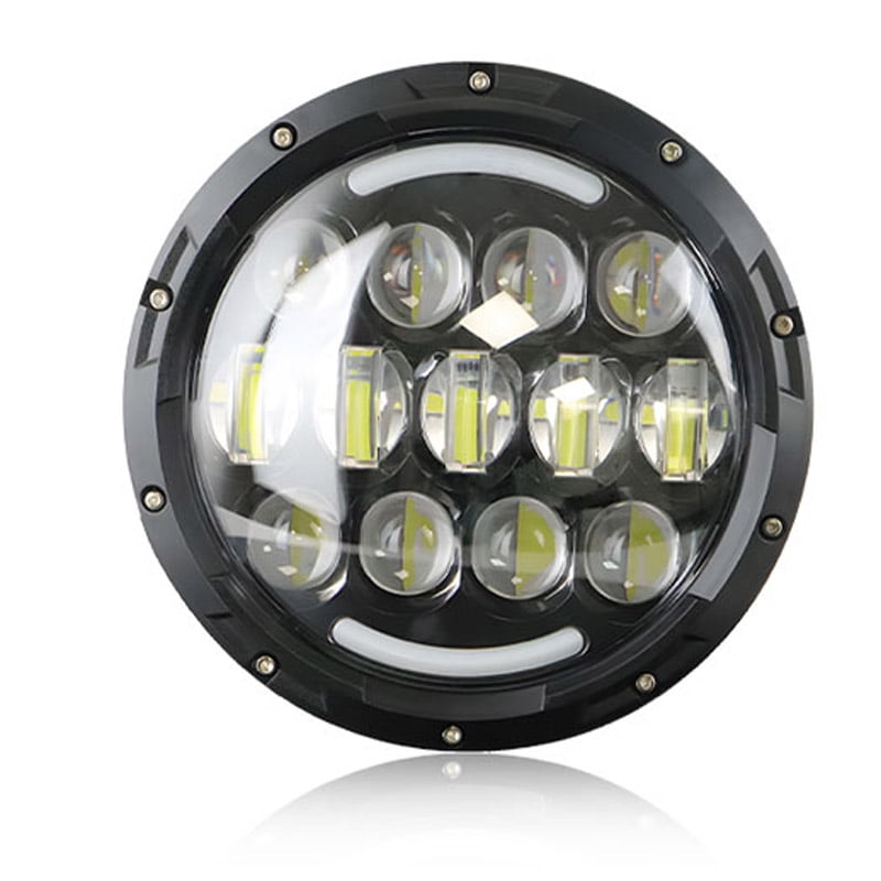 Universal 7 Inch Led Car Motorcycle Headlight DRL H4 Headlamp For ...