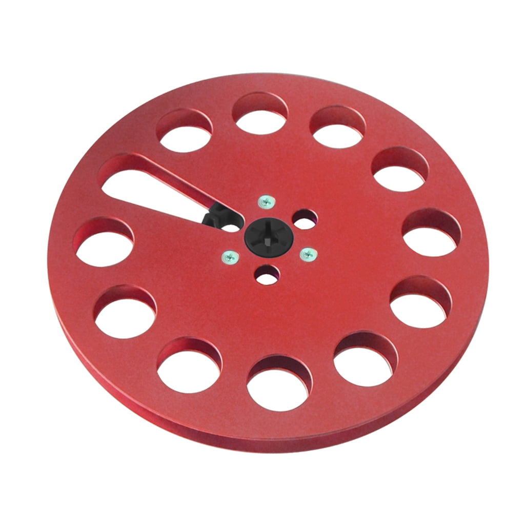 Universal 7Inch Aluminum Tape Reel, 11 Hole for Reel to Reel Recording ...