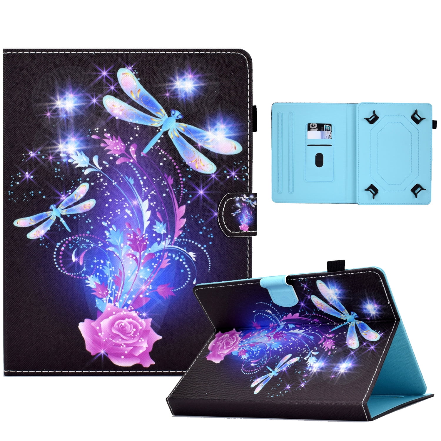 Universal 8 inch Tablet Case, Slim Folio Protective Case Cover with ...