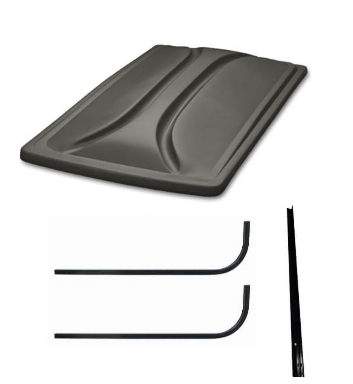 Universal 80" Graphite Extended Roof Kit for EZGO TXT Golf Carts ...