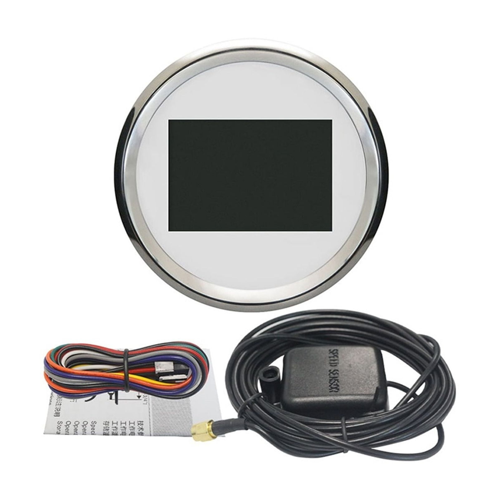 Universal 85mm Digital 3 In 1 Multi-function GPS Speedometer Odometer ...