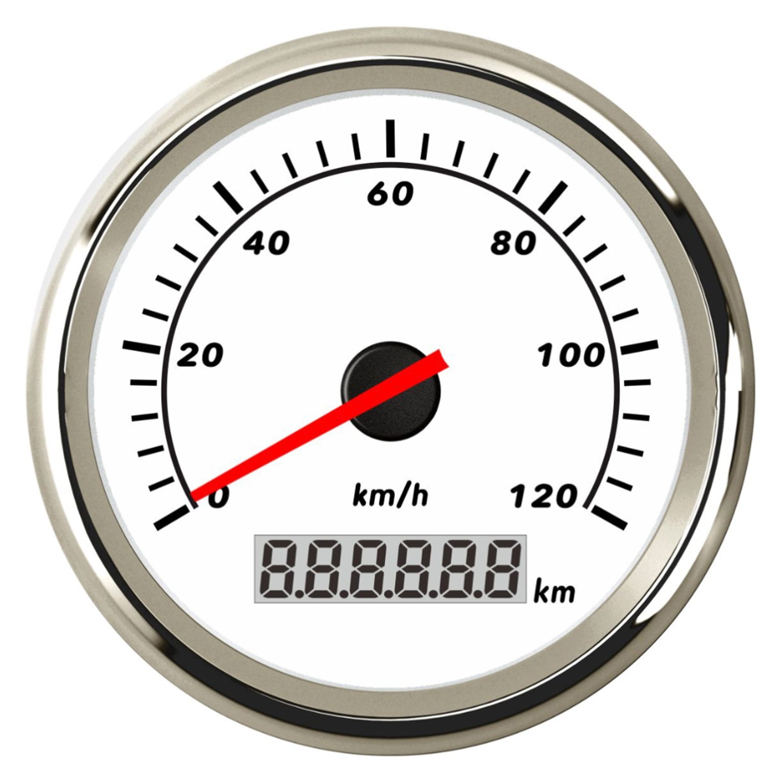 Universal 85mm Speedometer Odometer Speed Gauge 0-120 Km/h 0-200 Km/h ...
