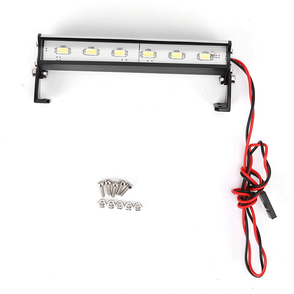 Universal 89mm 6LED Ceiling Light for RC Cars, Compatible with 4.8V-6 ...
