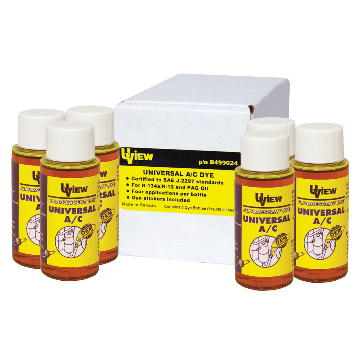 Universal A/C Dye - 6 Bottles - Walmart.com