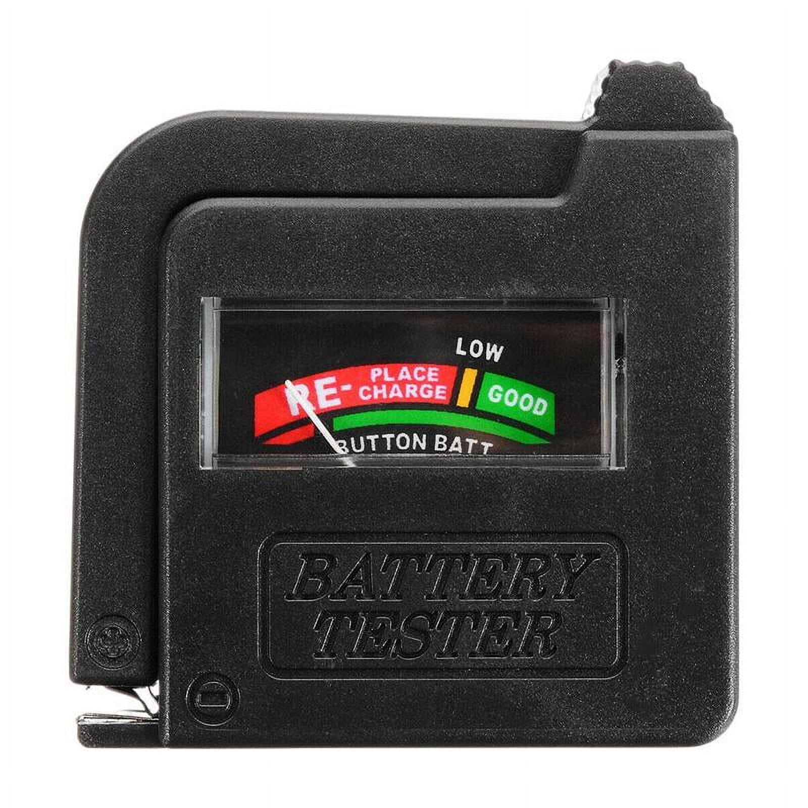 Universal AA/AAA/C/D/9V/1.5V Button Cell Battery Checker Tester` X4P5 ...