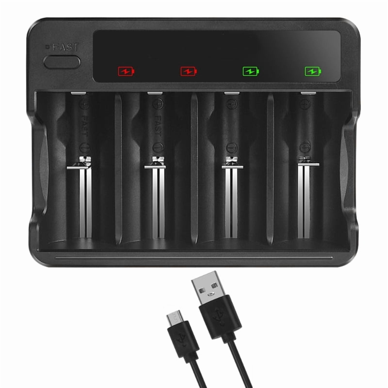 Universal AA AAA C D Battery Charger for Ni MH Ni CD Rechargeable ...