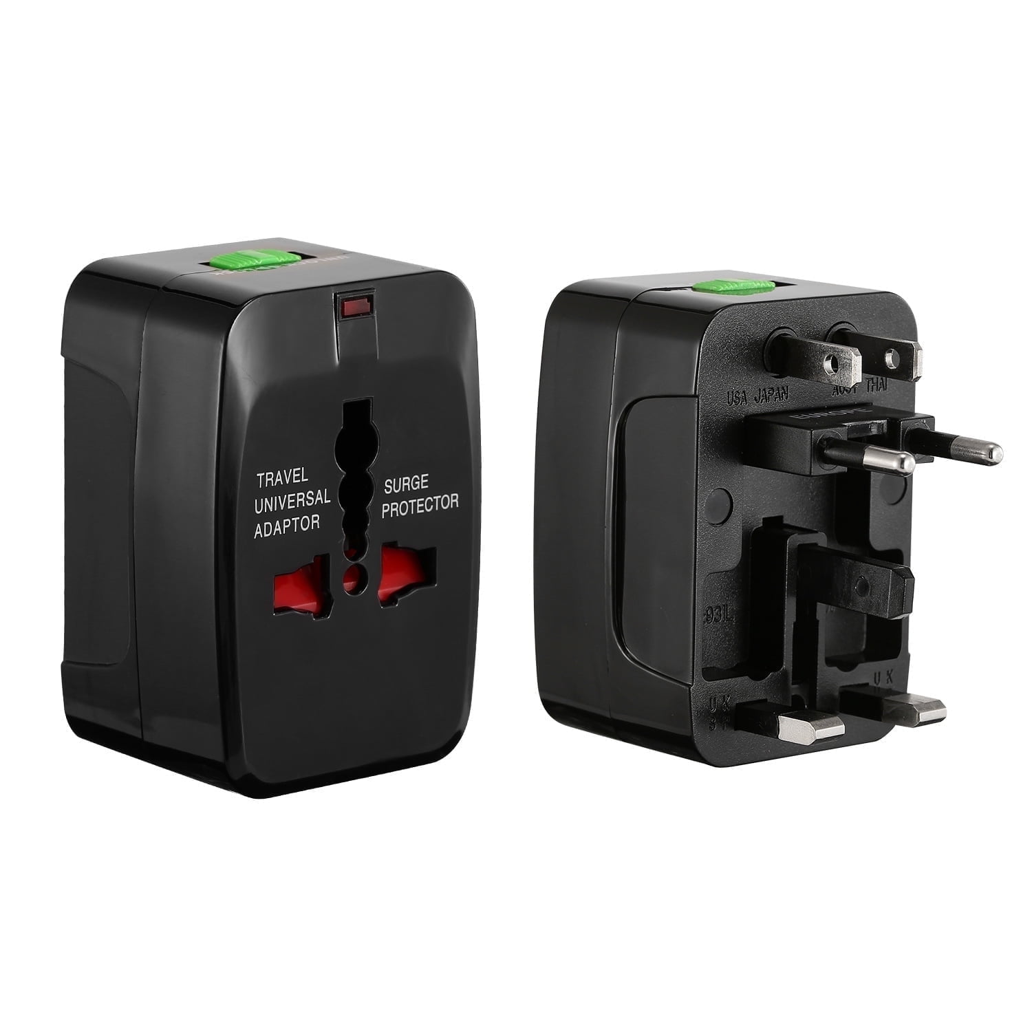 Universal AC Power Plug Adapter US UK EU Travel Adapter - Walmart.com