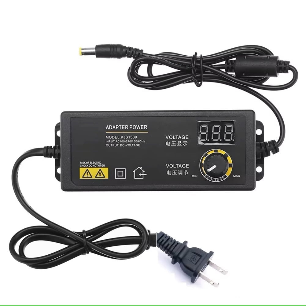 Universal AC to DC 3V~36V 60W Adjustable Power Adapter Supply Charger ...