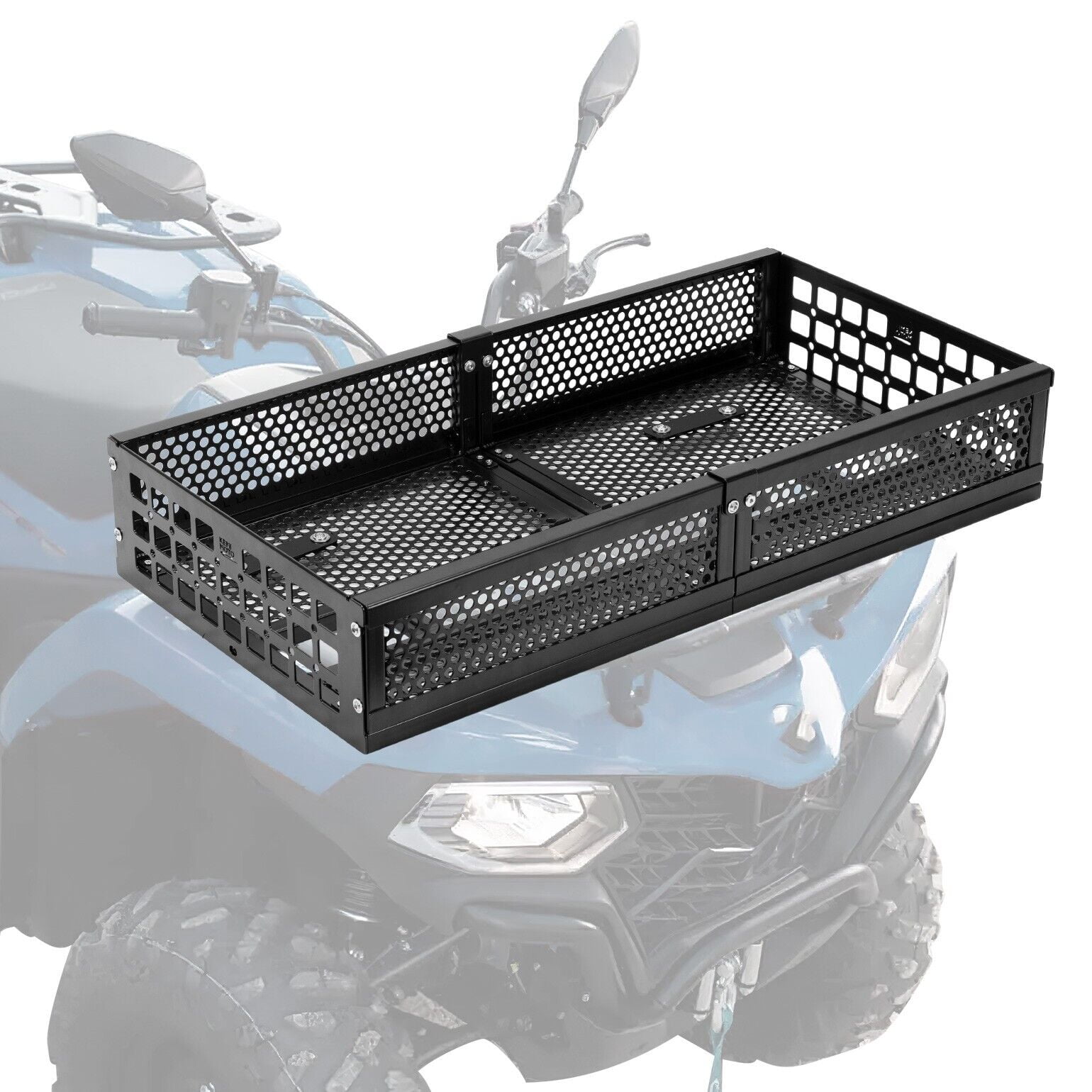 Universal ATV Front Rack Drop Gear Basket Storage Rack Carrier Kit For ...