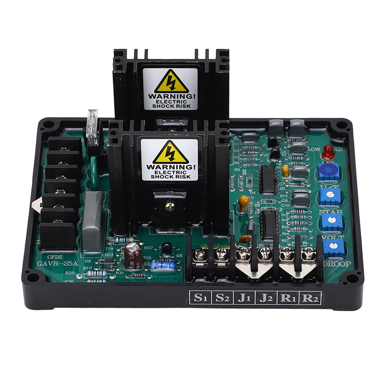 Universal AVR Board Low Frequency Protection ABS Housing Automatic ...