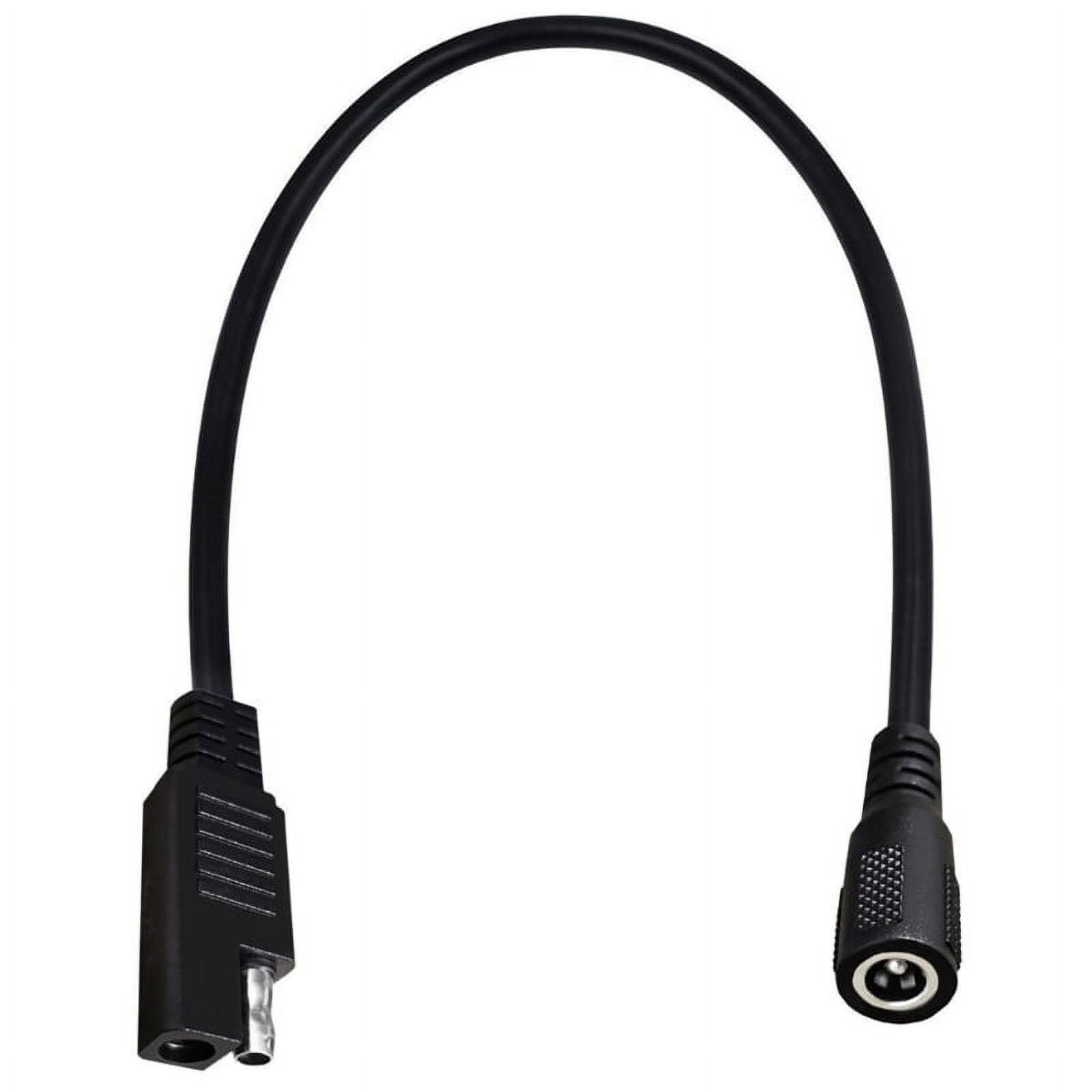 Universal Adapter Cable for SAE to 5.5x2.1mm Female Power Connection ...