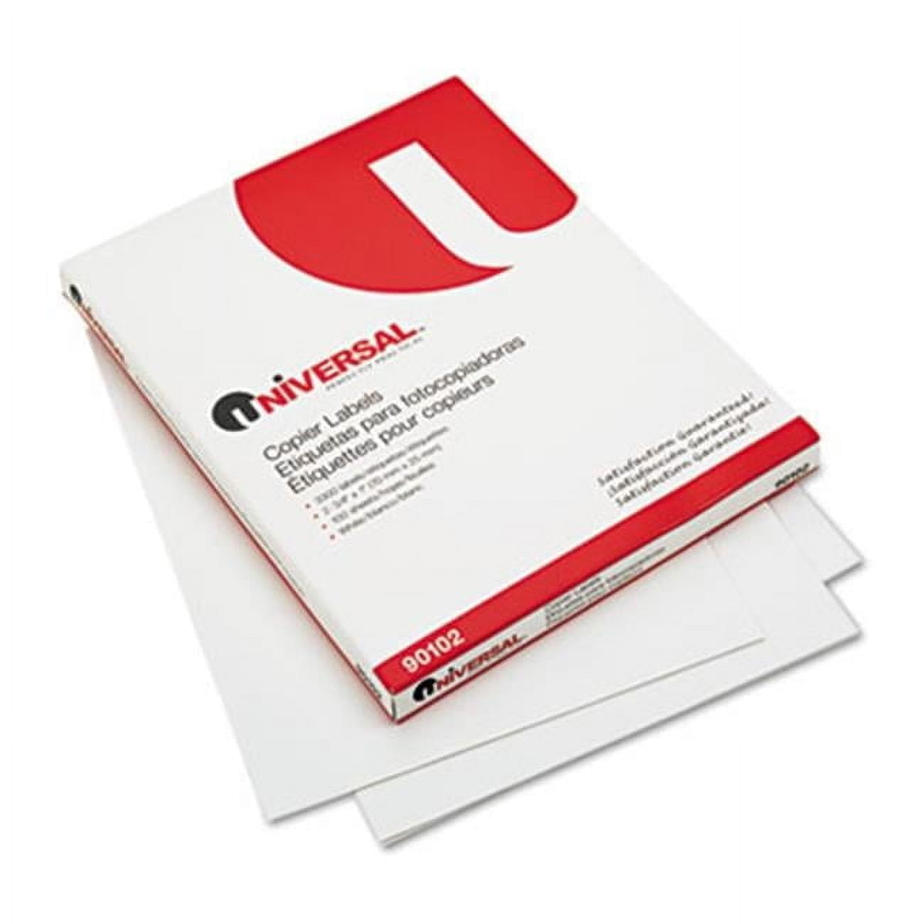 Universal Address Labels for Copiers- 1 x 2-3/4- Bright White- 3300/Box ...
