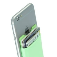 Feishell Credit Card Holder for Back of Phone with Ring Stand Stick on ...