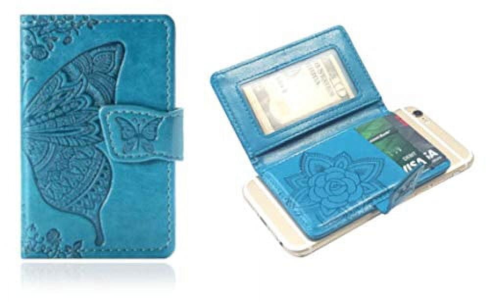 Universal Adhesive Wallet/ Card Holder, Credit Card Holder for Back of ...