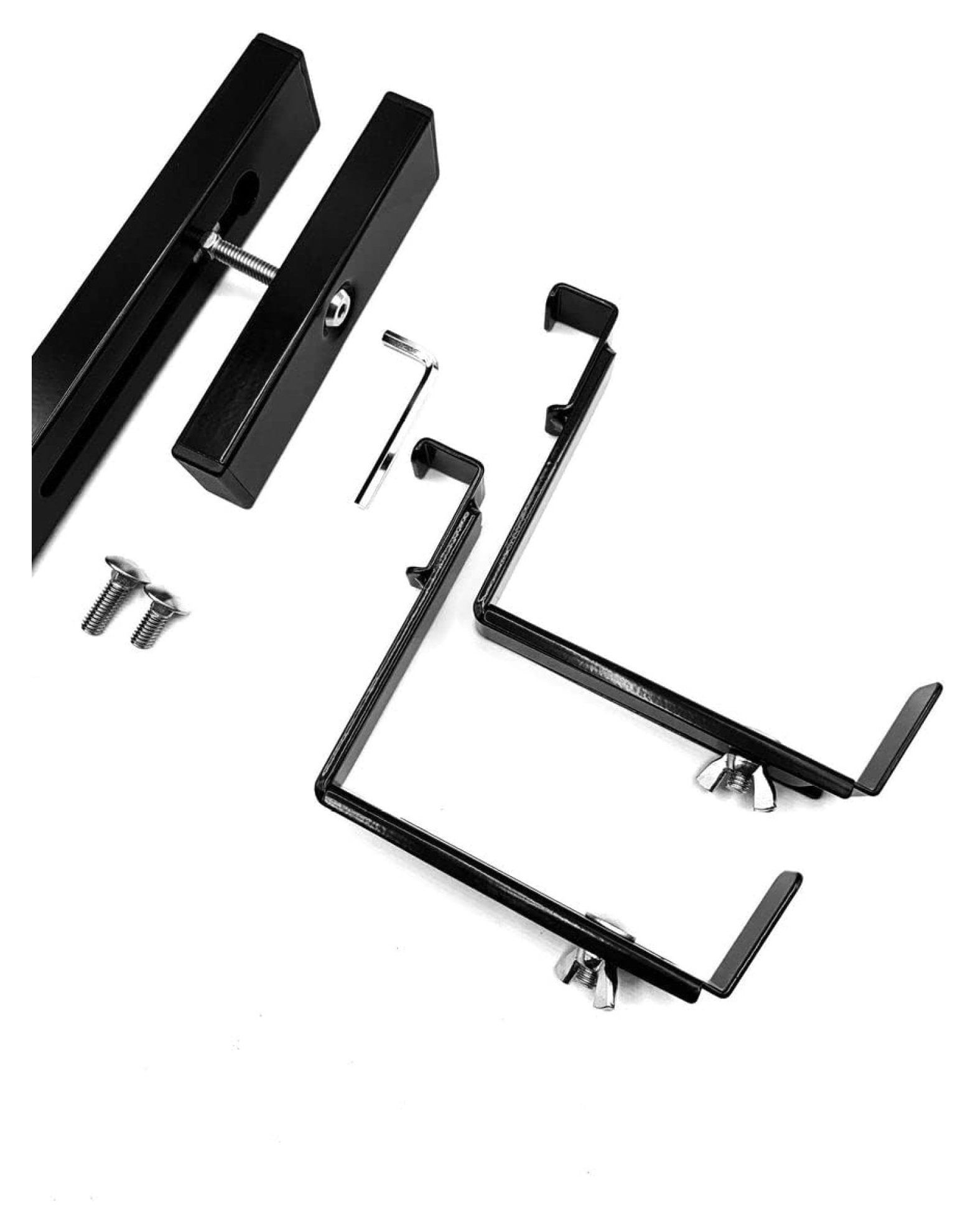 Universal Adjustable Deck Railing Planter Box Holder with Non Marring ...