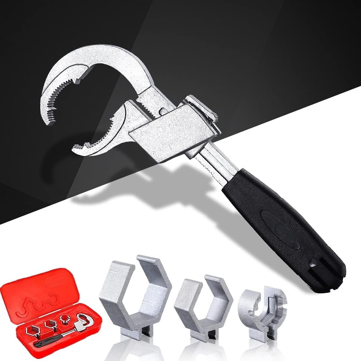 Universal Adjustable Double-ended Wrench, Multipurpose Bathroom Sink ...