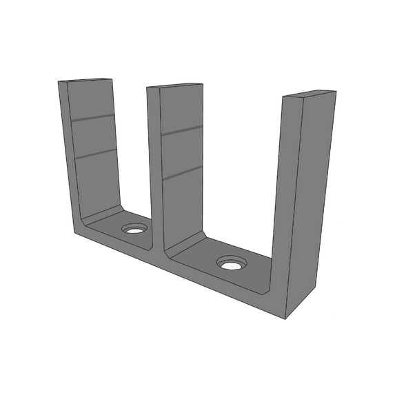 Universal Adjustable-Height Sliding Closet Door Floor Guide - Grovers ...