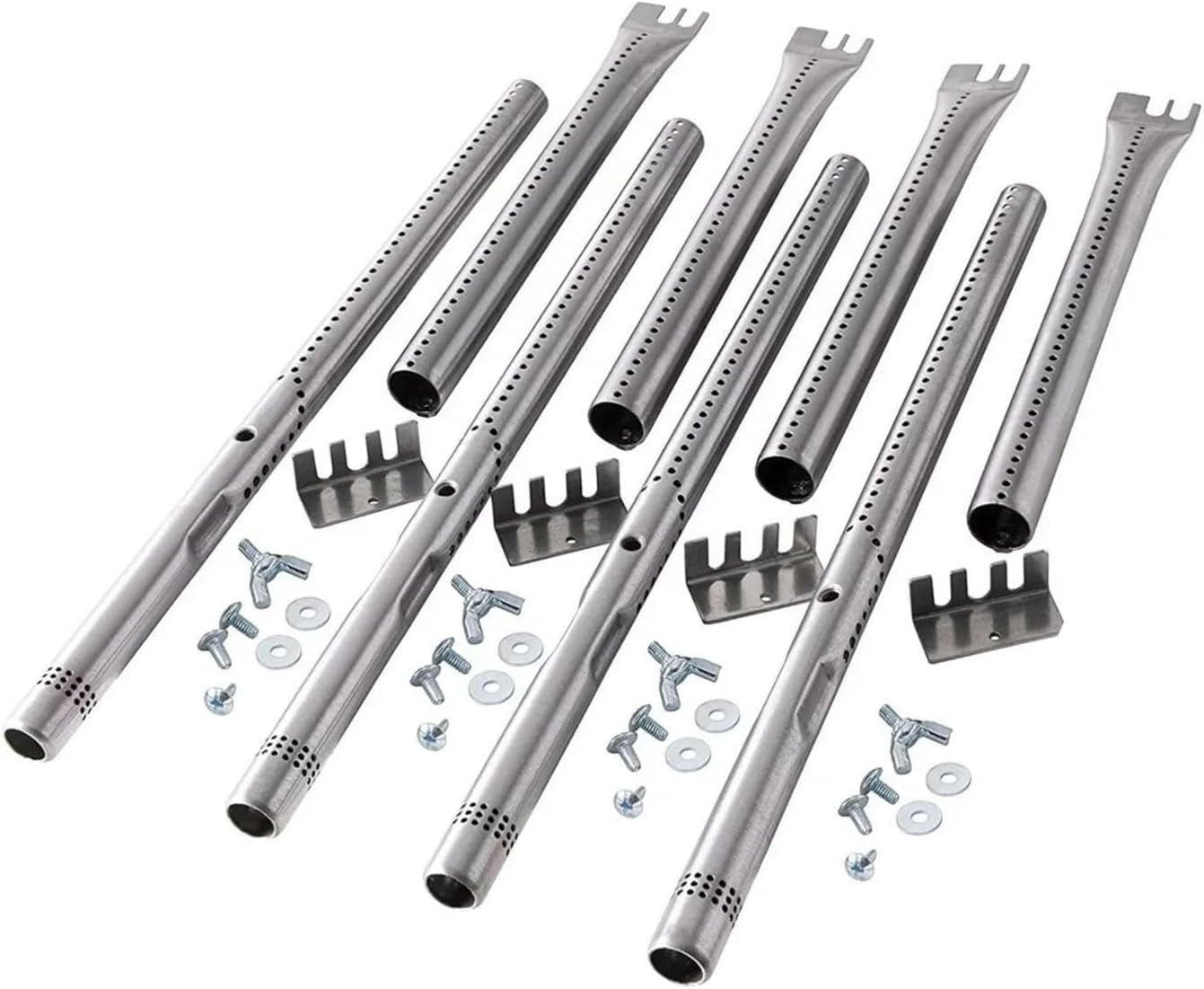 Universal Adjustable Length BBQ Gas Grill Parts Replacement Stainless ...