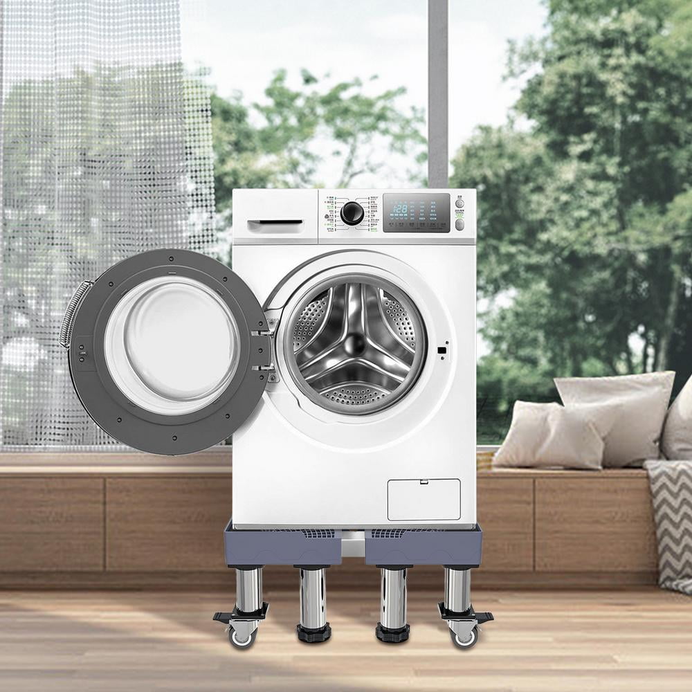 Universal Adjustable Washer/Dryer Pedestal Base – Mobile Stand with ...
