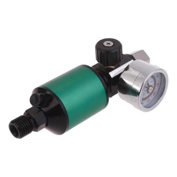 Universal Air Compressor Filter Regulator with Gauge Setting and ...