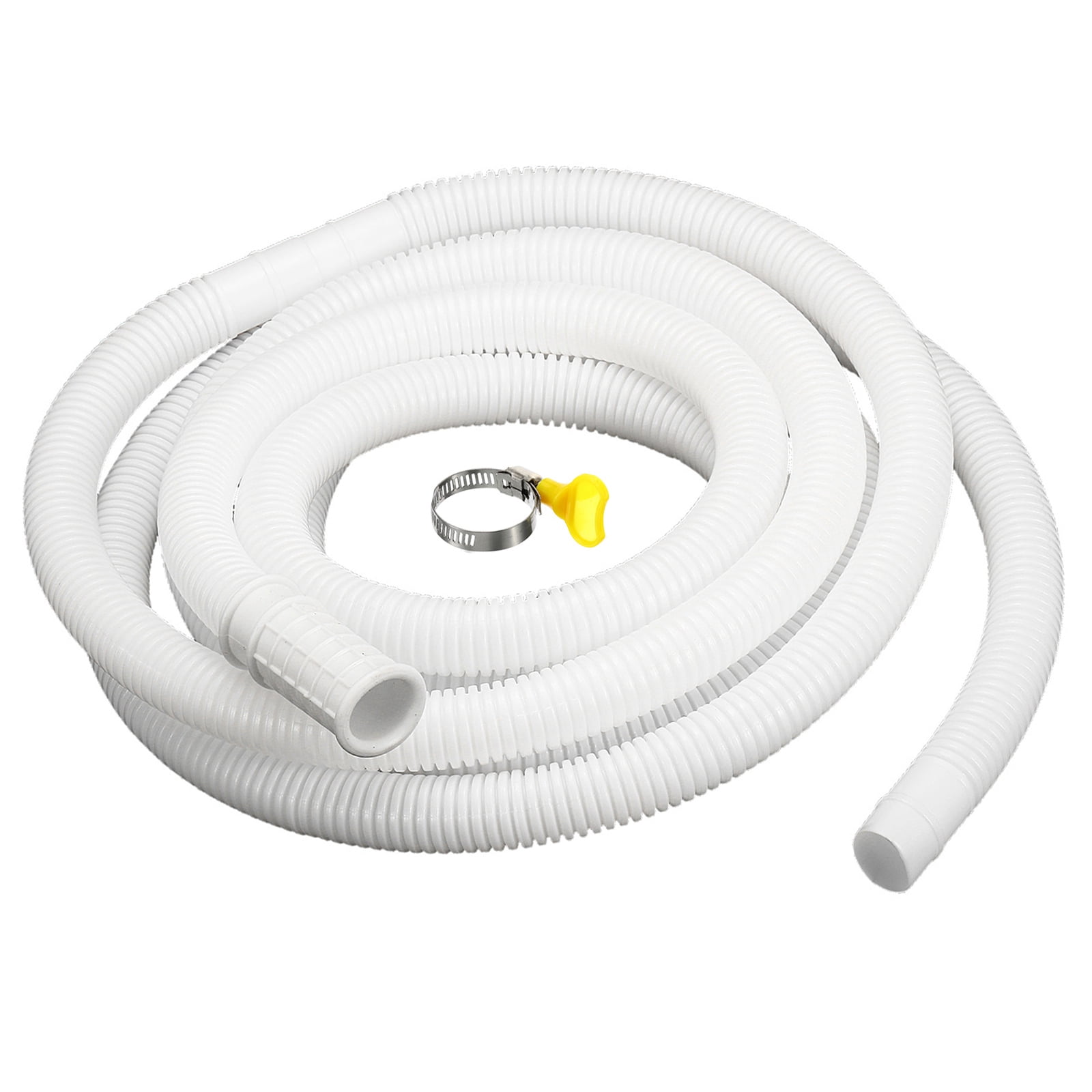 Universal Air Conditioner Drain Hose, 16mm ID 20ft with Clamp for AC ...