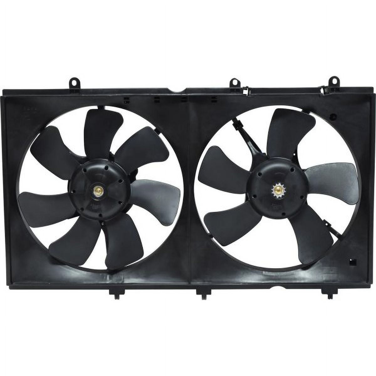 Universal Air Conditioner FA50395C Dual Radiator and Condenser Fan ...