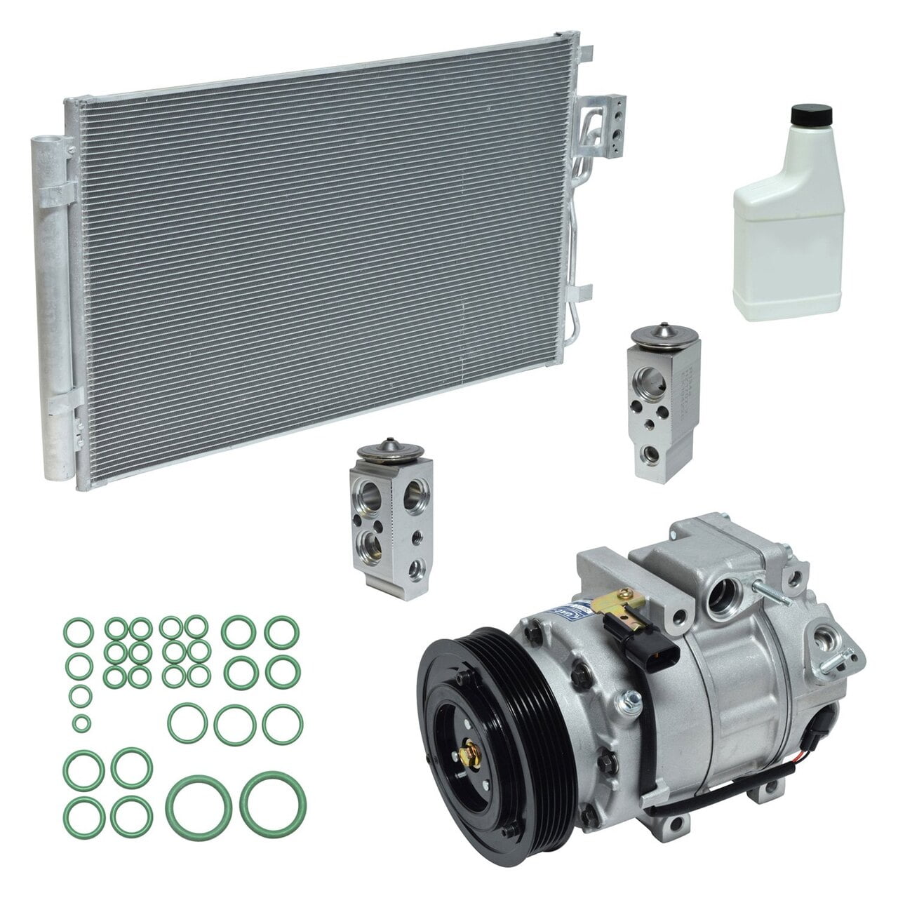 Universal Air Conditioner KT4855A A/C Compressor and Component Kit ...
