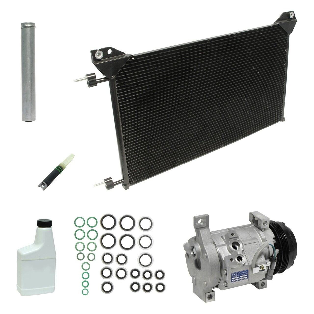Universal Air Conditioner KT5091A A/C Compressor and Component Kit ...