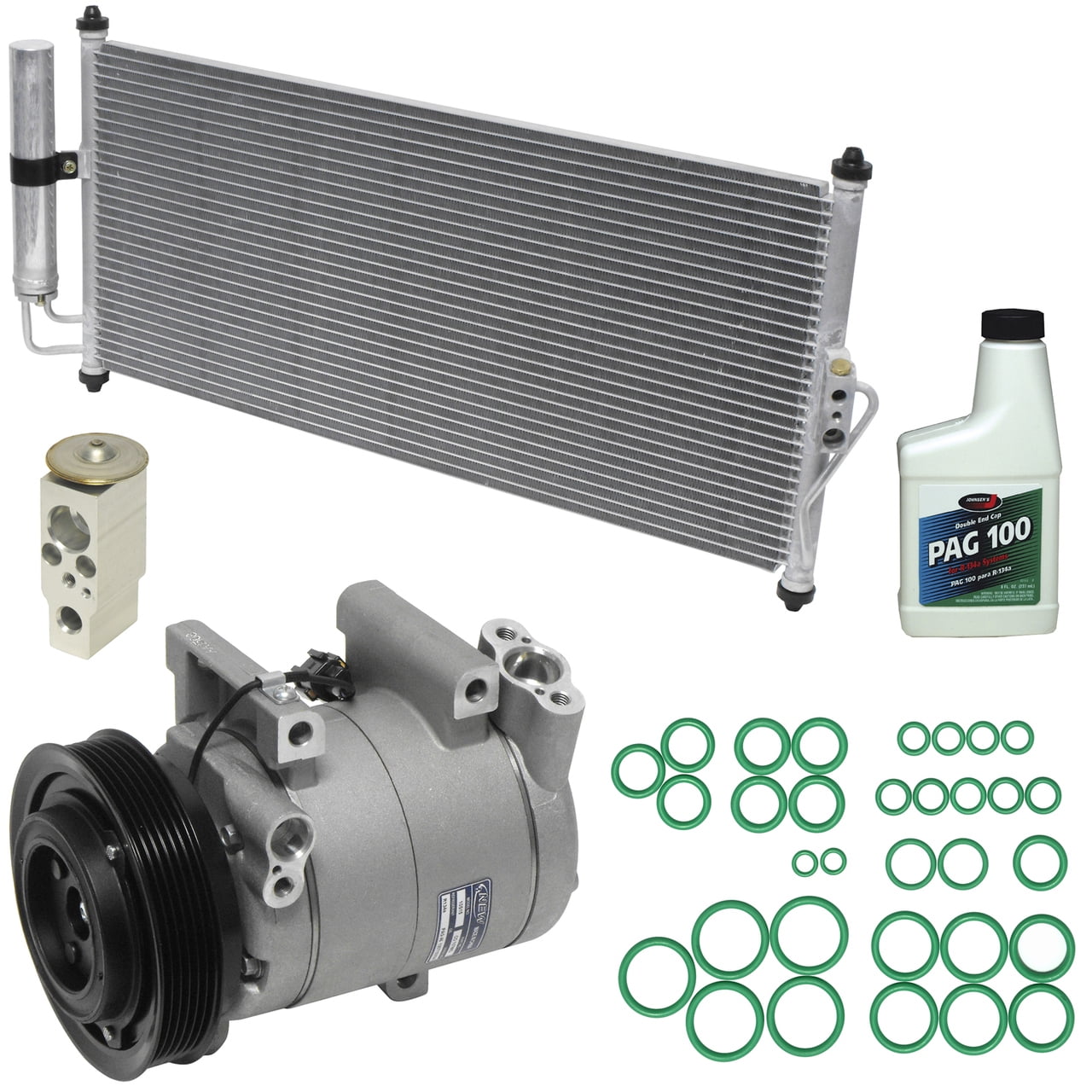 Universal Air Conditioner (Uac) KT1978A A/C Compressor Kit Compressor ...