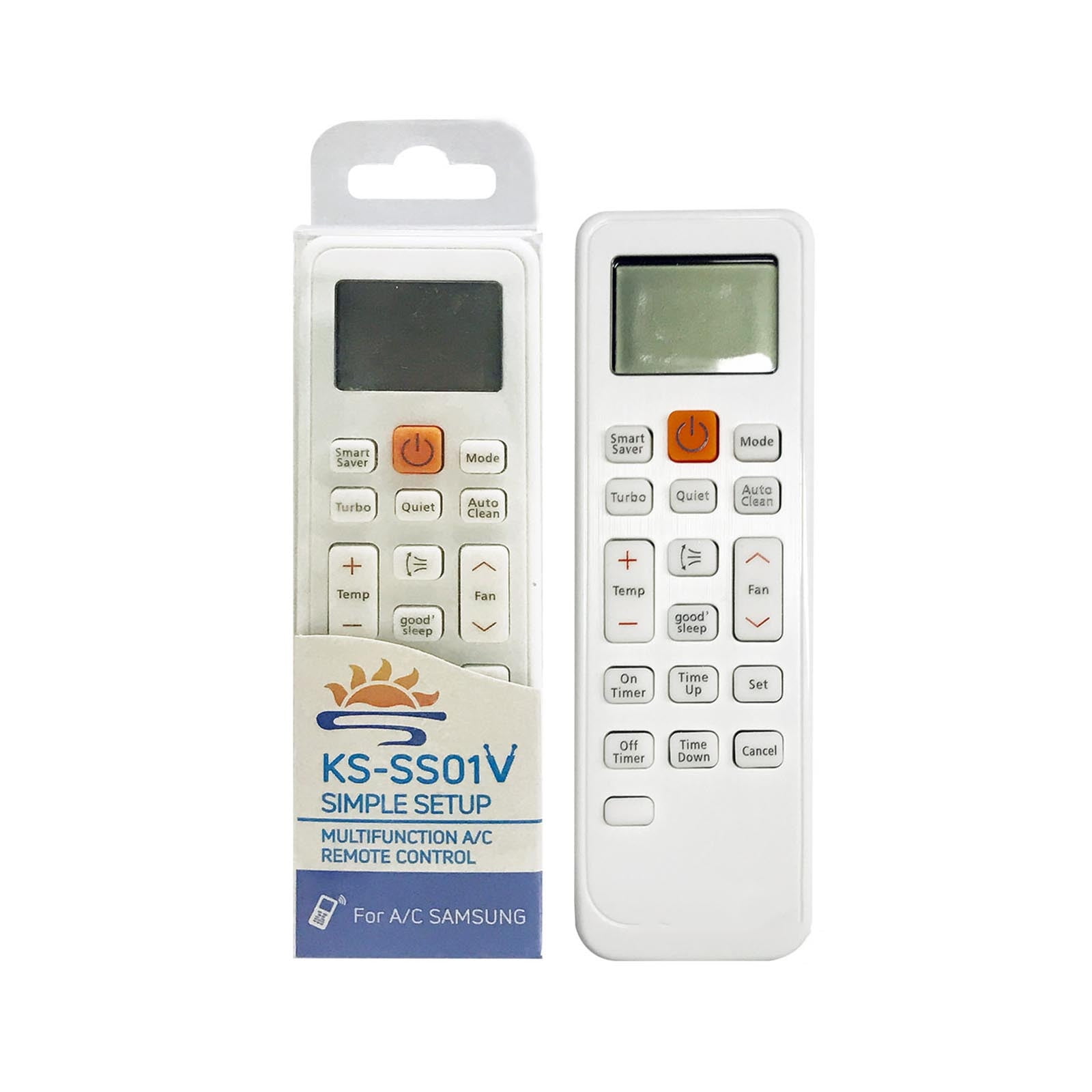 Universal Air Conditioner Remote Control Replacement for Multiple AC ...