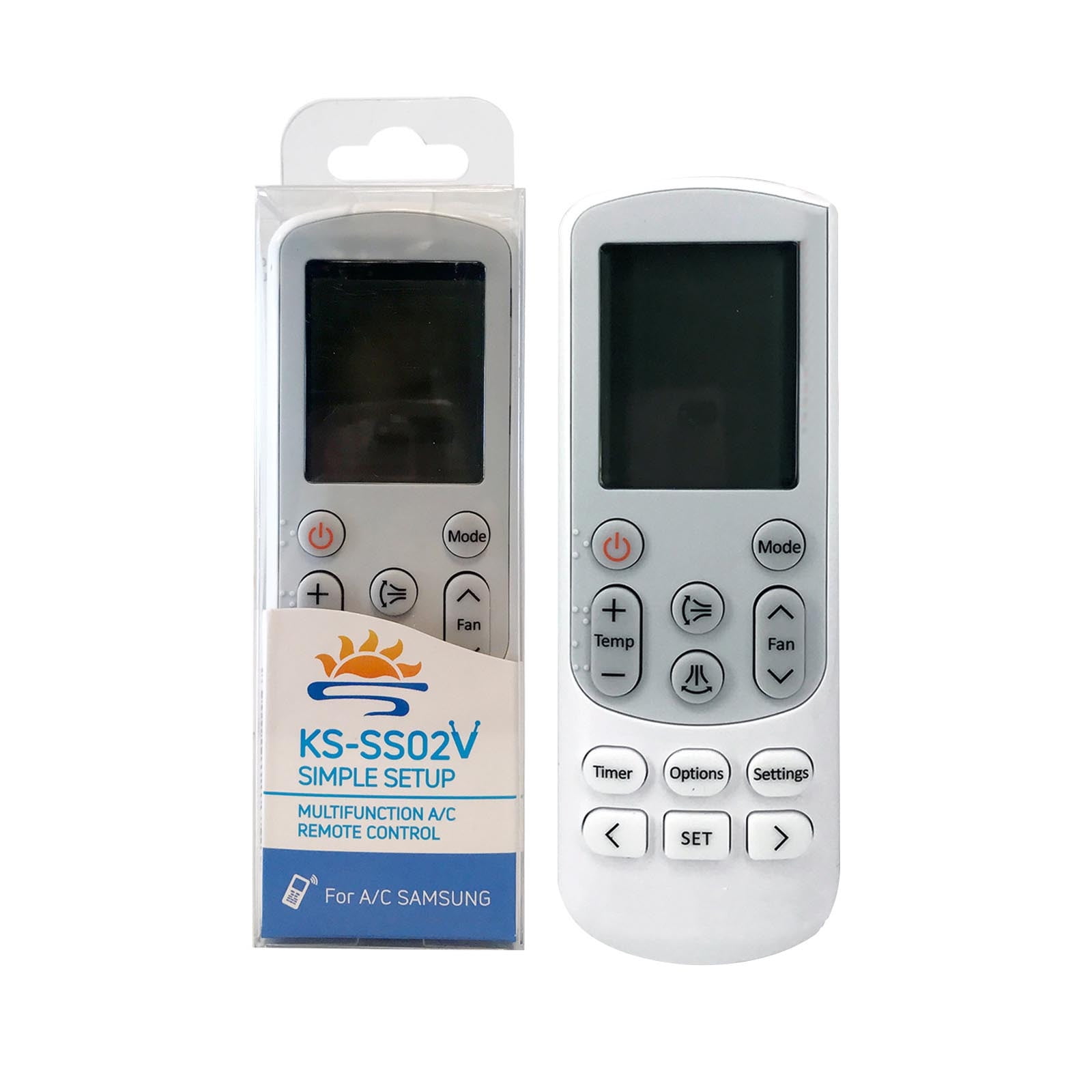 Universal Air Conditioner Remote Control Replacement for Multiple AC ...