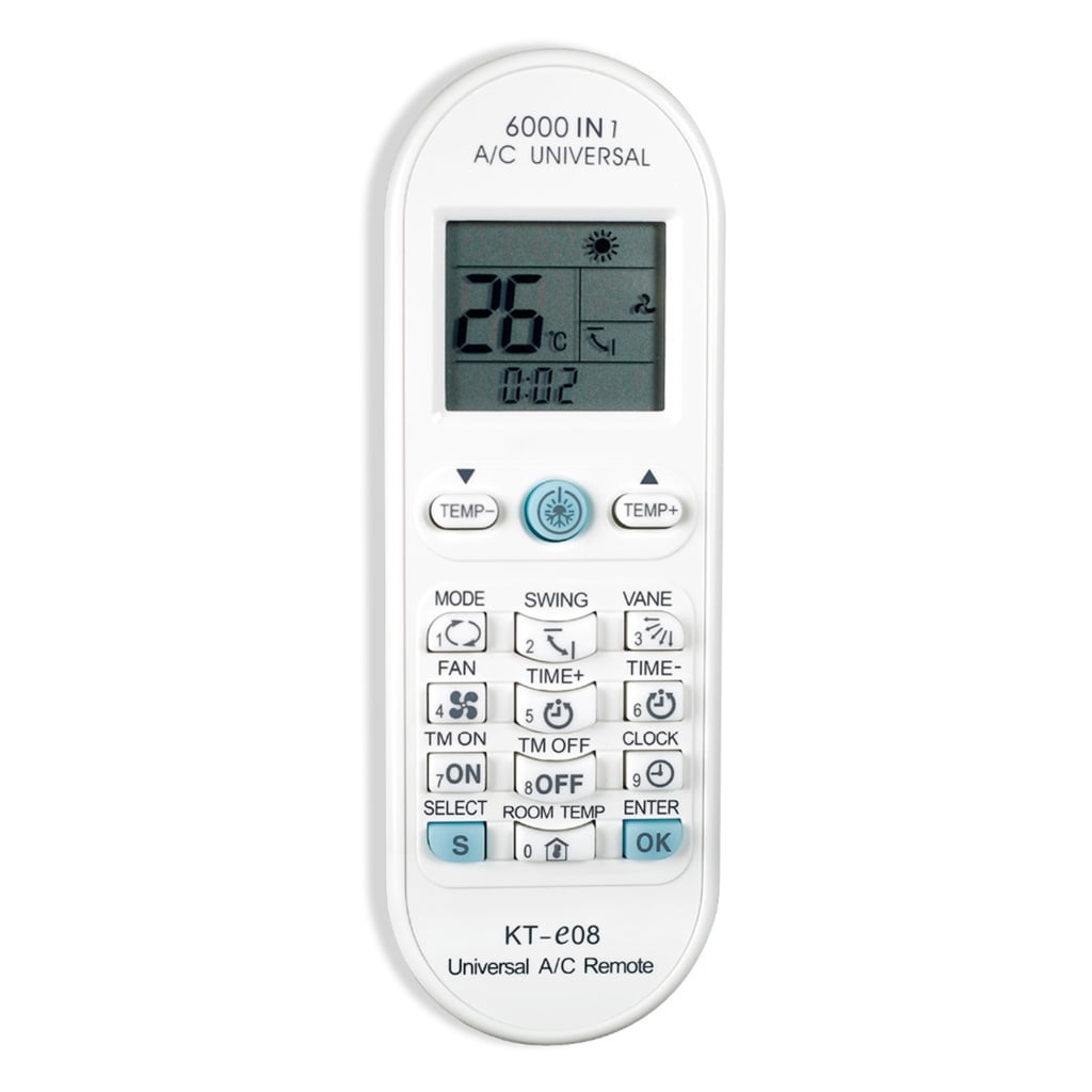 Universal Air Conditioning Remote Control Replacement Remote Controller Functionality for Air ...