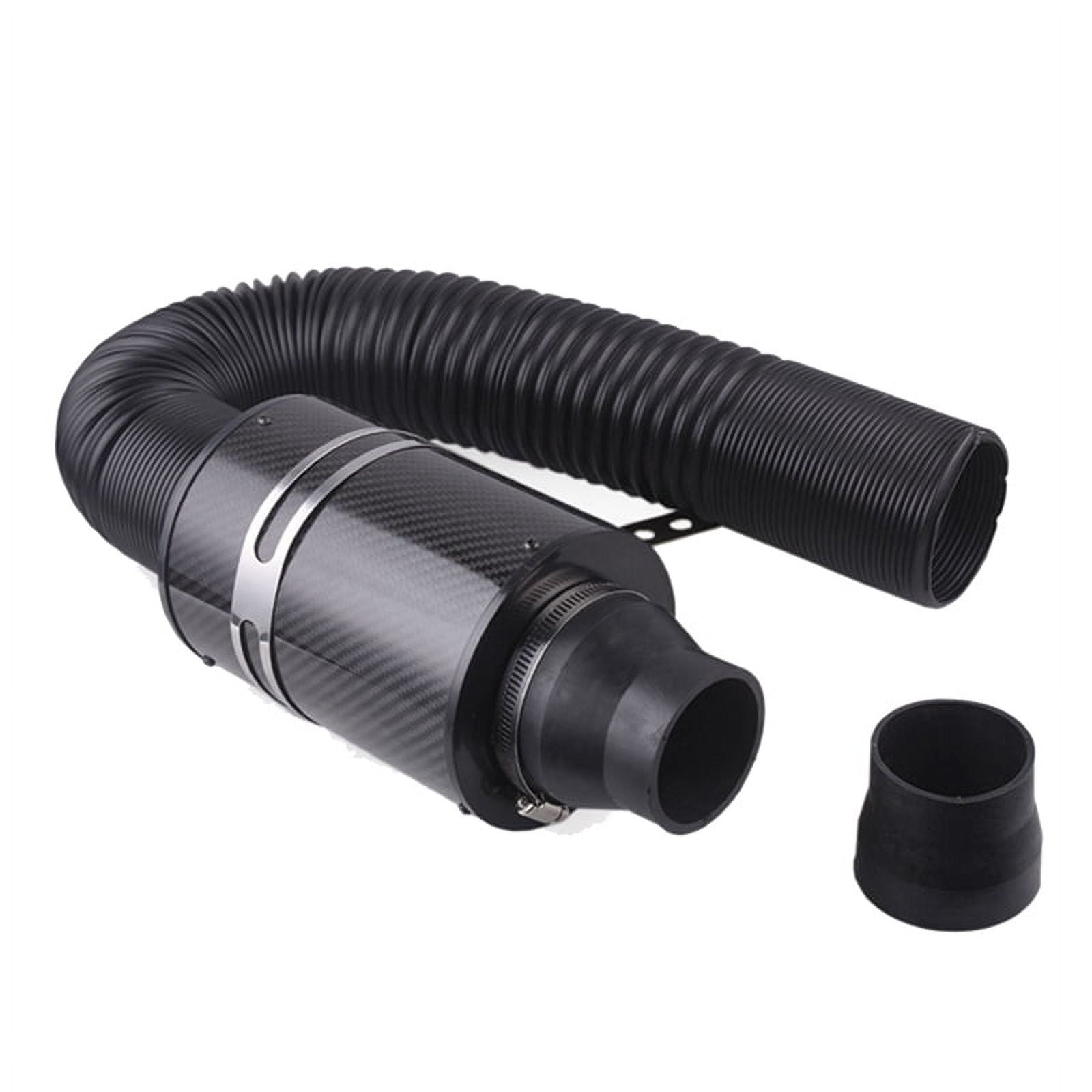 Universal Air Intake Filter Kit Carbon Fiber Bellows Mushroom Style Air ...