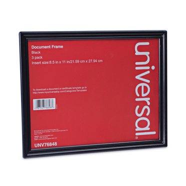 DesignOvation Corporate Document Frame Made to Display Standard ...