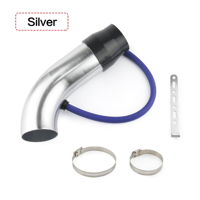 Universal Alumimum 3'' 75mm Car Cold Air Intake System Turbo Induction ...