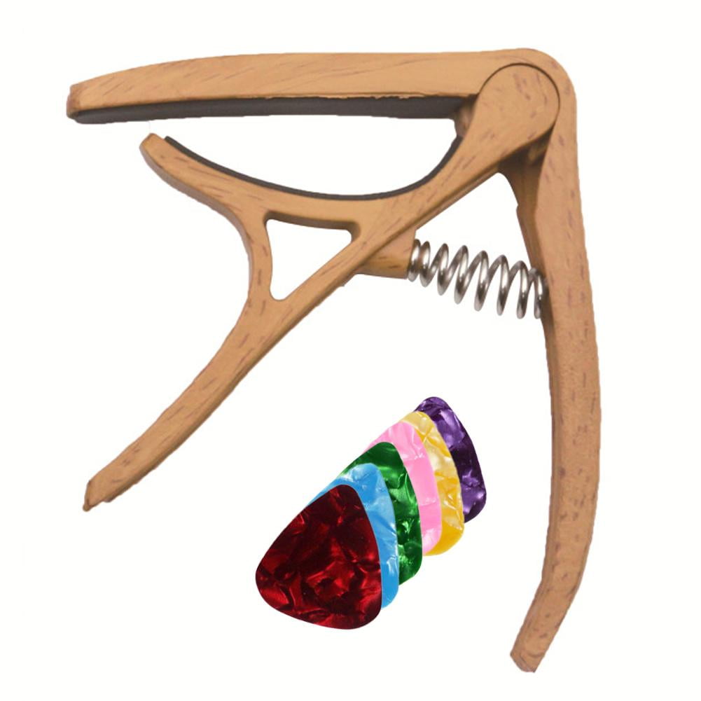 Universal Aluminium Capo Acoustic Guitar Transposition Clip Ukulele ...