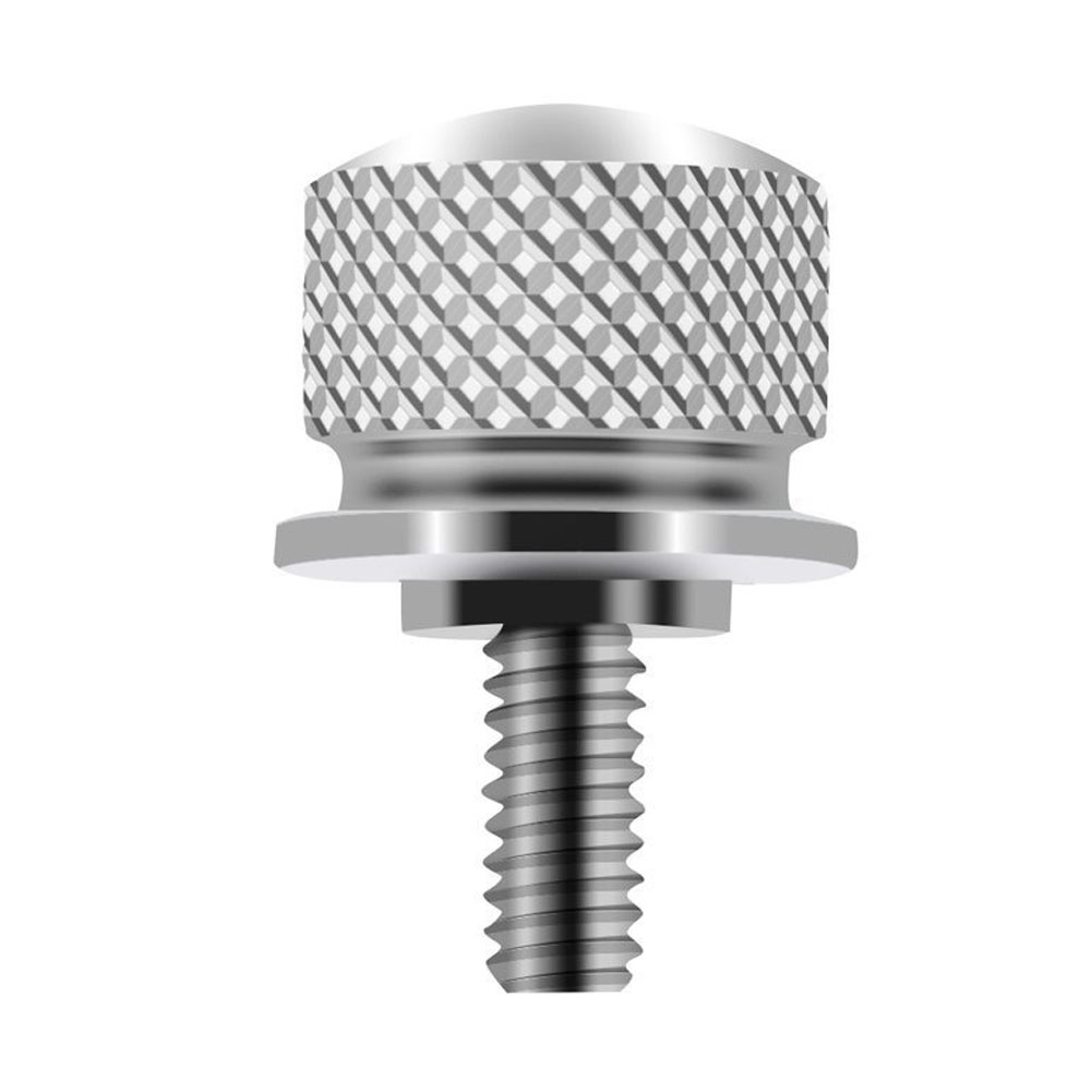 Universal Aluminium Seat Bolt Fender Screws Mount Knob Cover Cap for ...