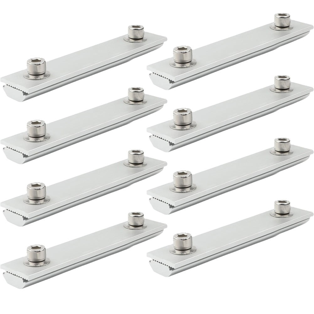 Universal Aluminium Solar Module Rails Profile Connectors Mounting ...