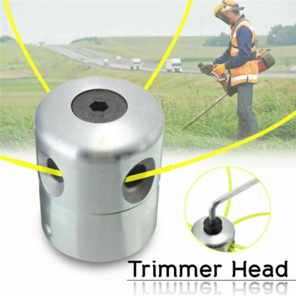 Universal Aluminium Strimmer Head Trimmer Heads String Grass Brush DIY ...