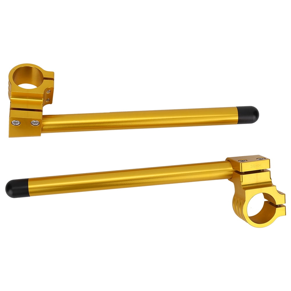 Universal Aluminum Gold Motorcycle Handlebars Modified Separation ...