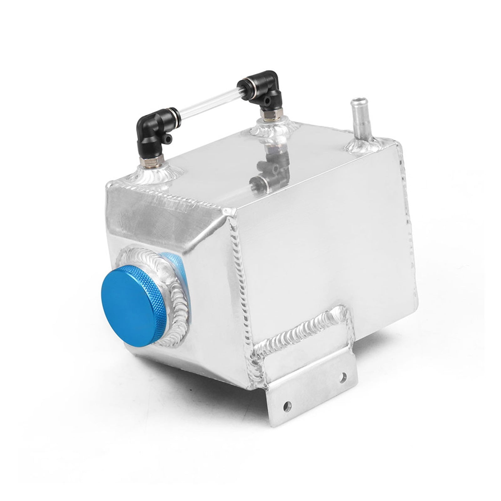 Universal Aluminum Square Car Engine Oil Catch Tank Can Reservoir ...